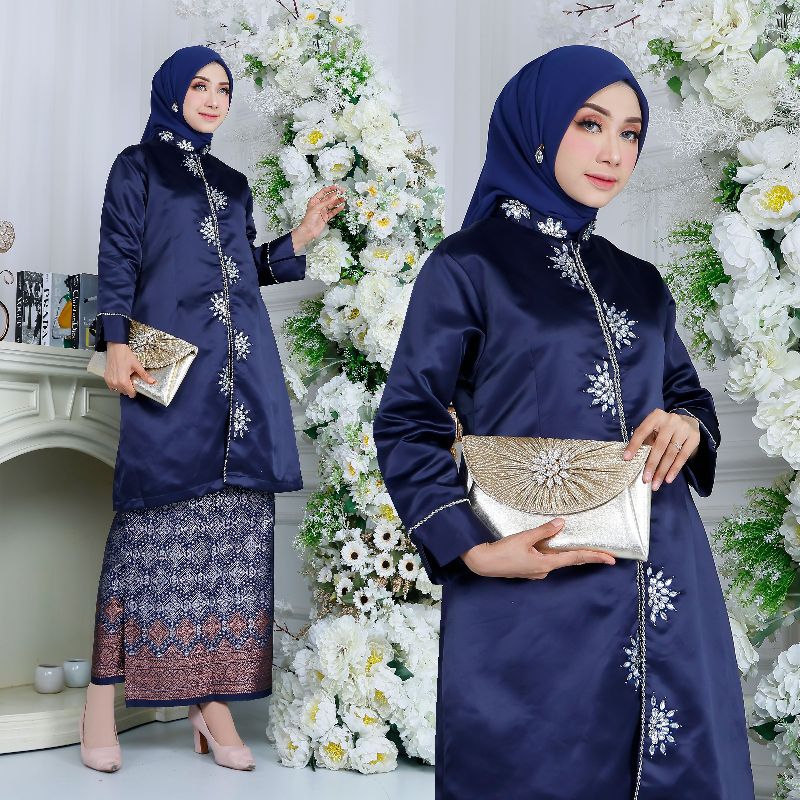 Malay KURUNG KEBAYA // MODERN KEBAYA Top/Sequin KEBAYA/Party KEBYA ...