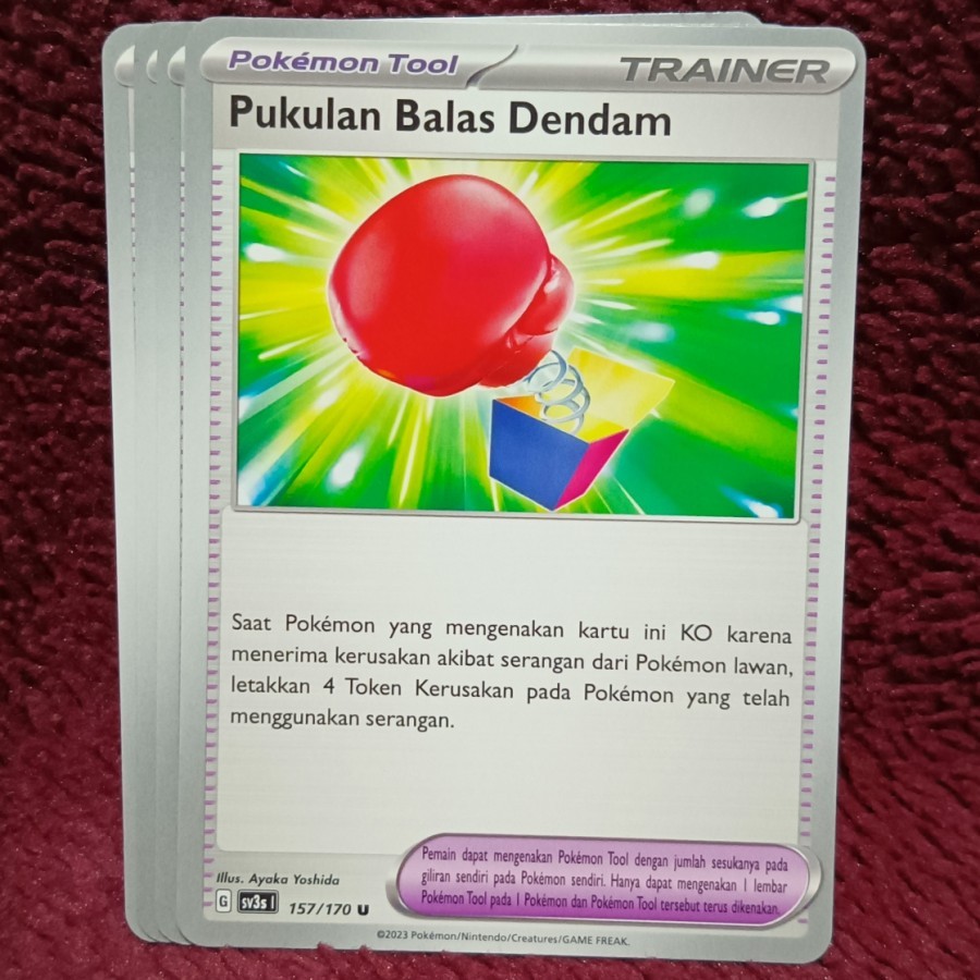 Revenge Revenge Revenge's Punch - Pokemon TCG Indonesia | Shopee Malaysia