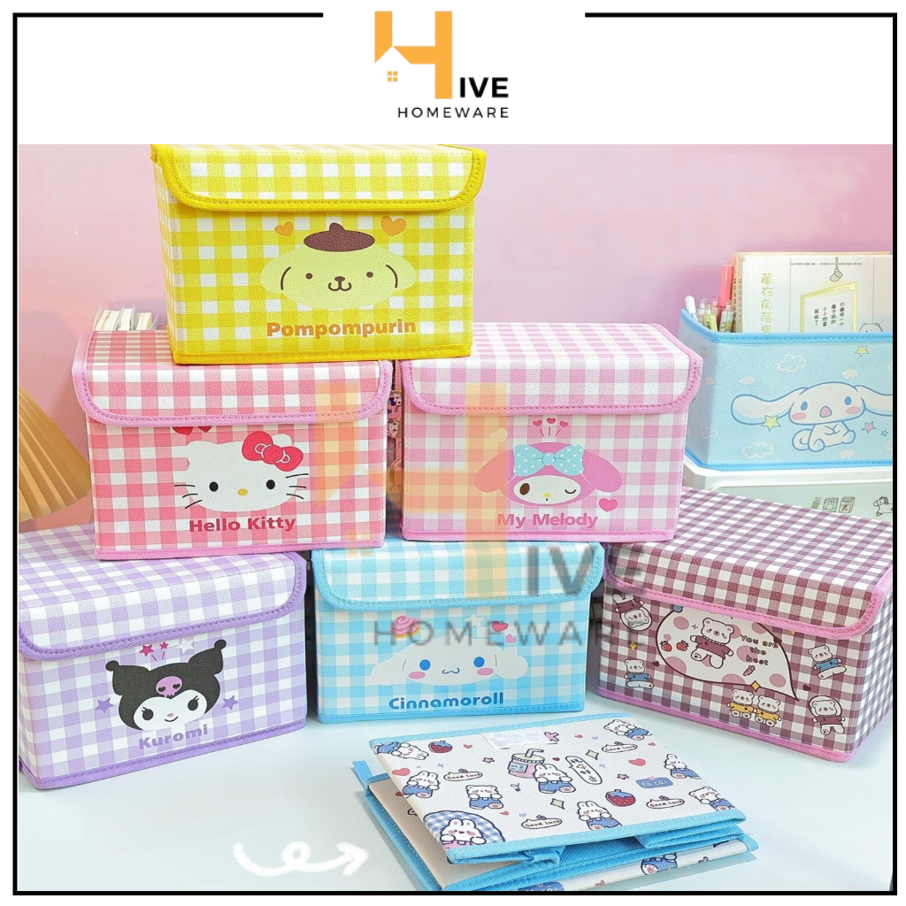 Hive Storage Box Sanrio Kuromi Melody Cinnamoroll Pompompurin ...