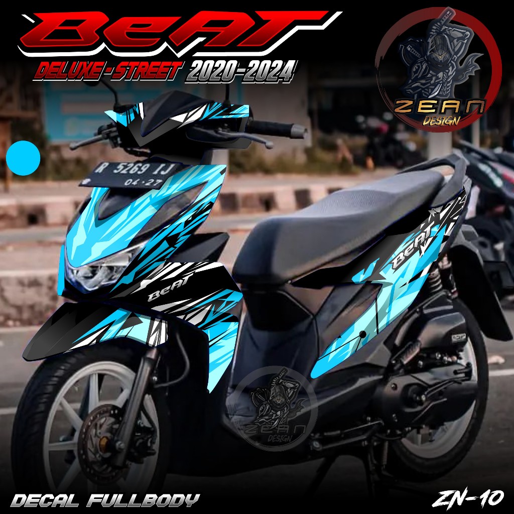 Newest Decal Sticker Honda Beat DELUXE STREET 2020 2021 2022 2023 2024 ...