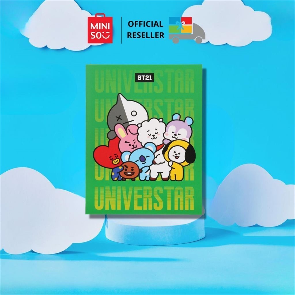 MINISO x BT21 Collection Collager Books / Writing Books | Shopee Malaysia