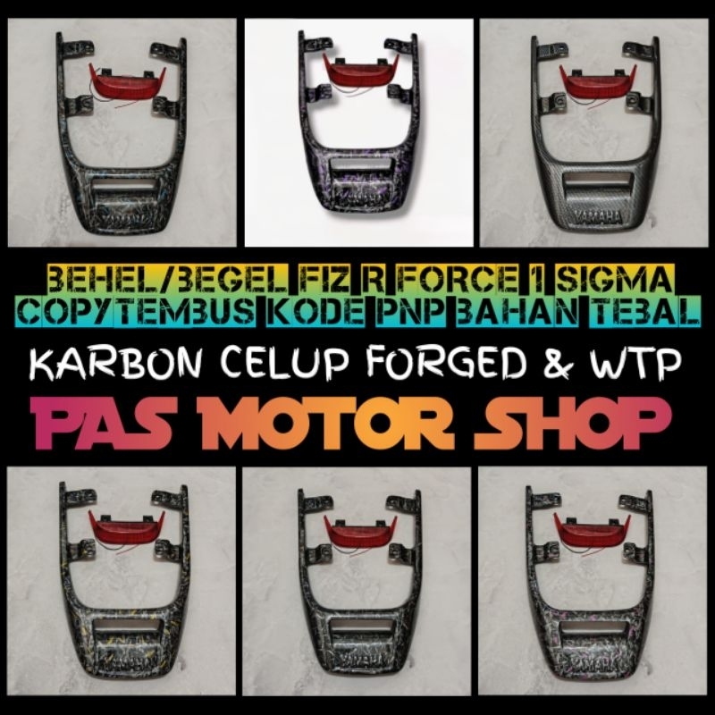 Braces forged Carbon Code forged PNP Taillight set Thick Material R ...