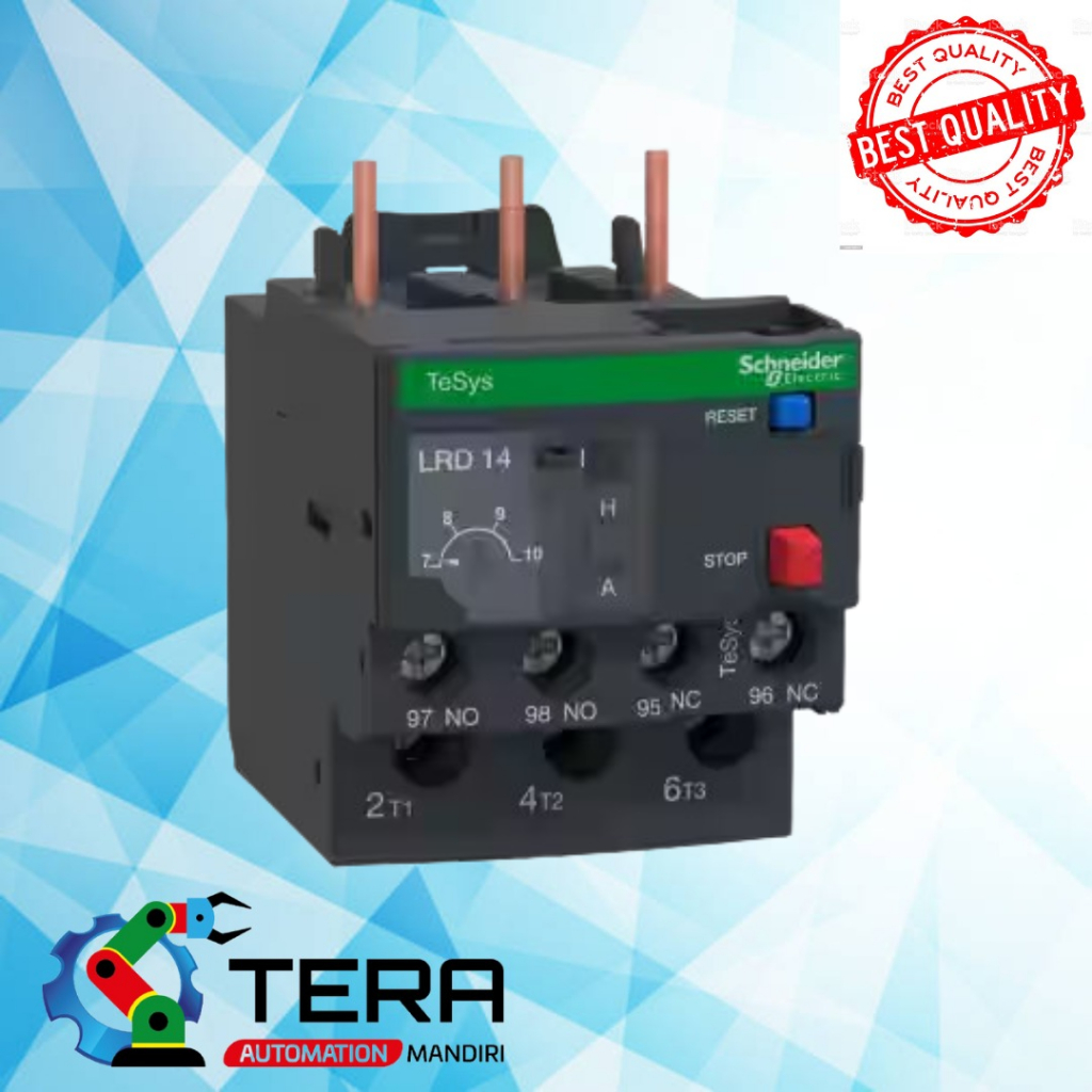 Schneider THERMAL OVERLOAD RELAY LRD14 LRD 14 7-10A ORIGINAL | Shopee ...
