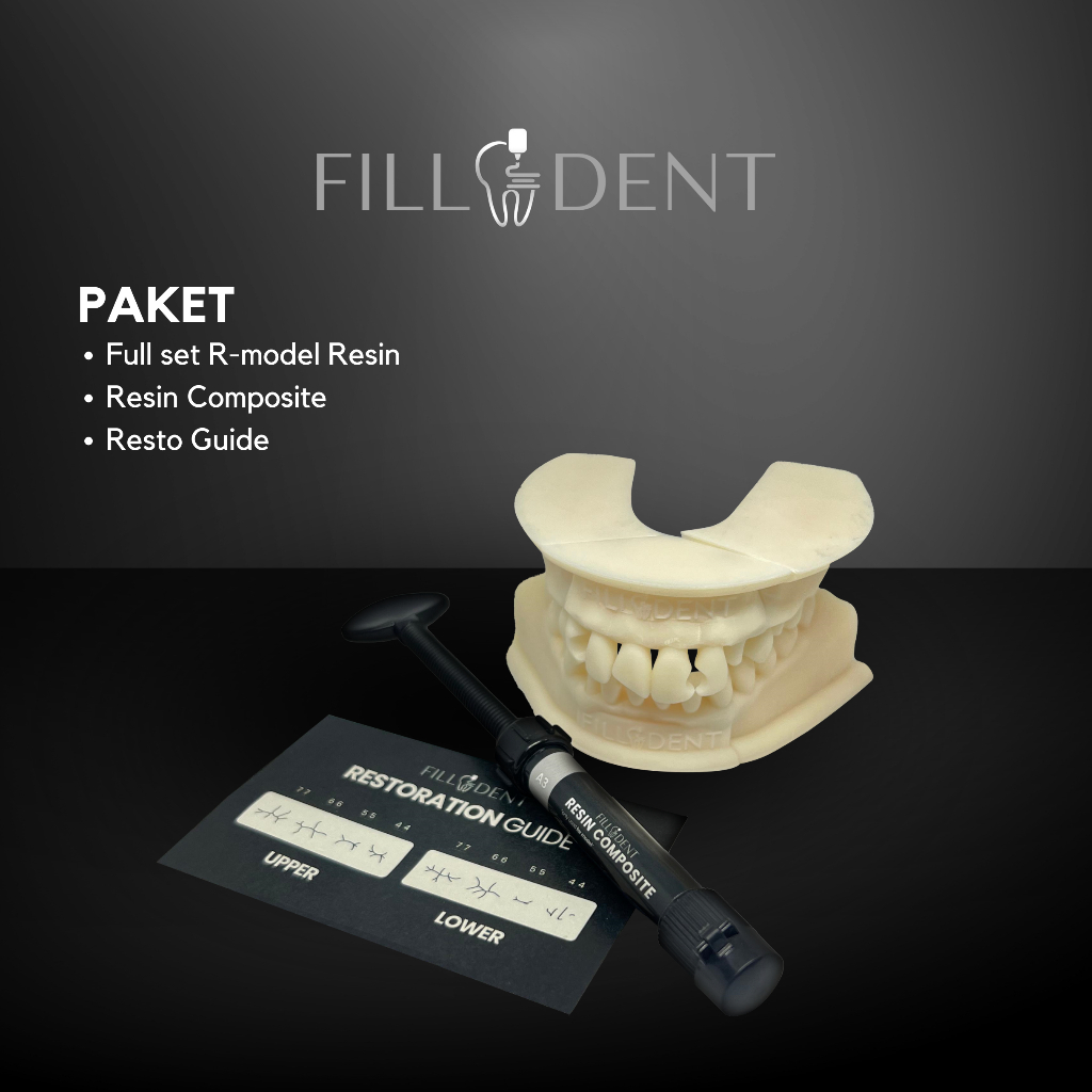 Package Full Set R-Model Resin Set (Composite+Resto Guide) | Shopee ...