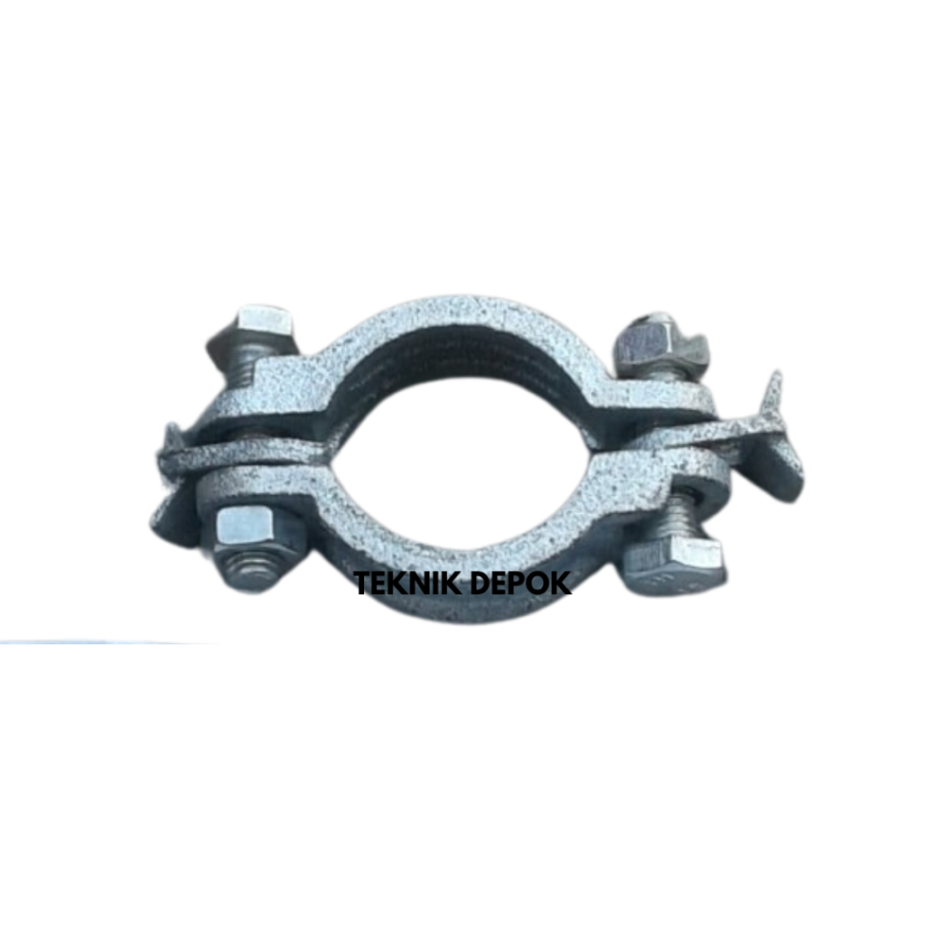 Clamp Hose Ludecke SL49 Galvanized Fire Fighting Clamps 49mm 2 Bolts ...