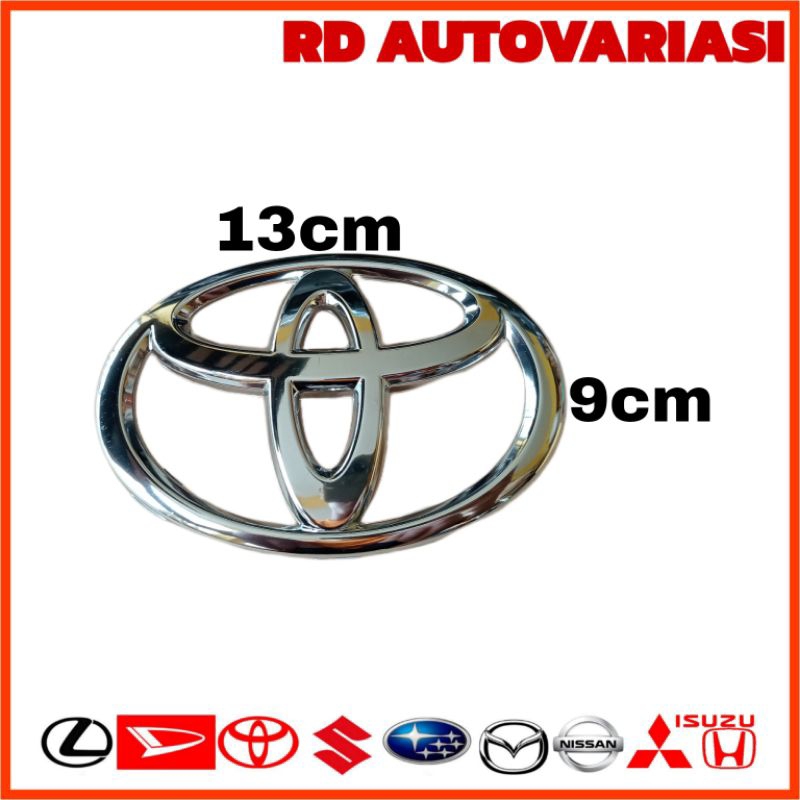 Original AGYA Logo Emblem/Toyota AGYA Front and Rear Logo | Shopee Malaysia