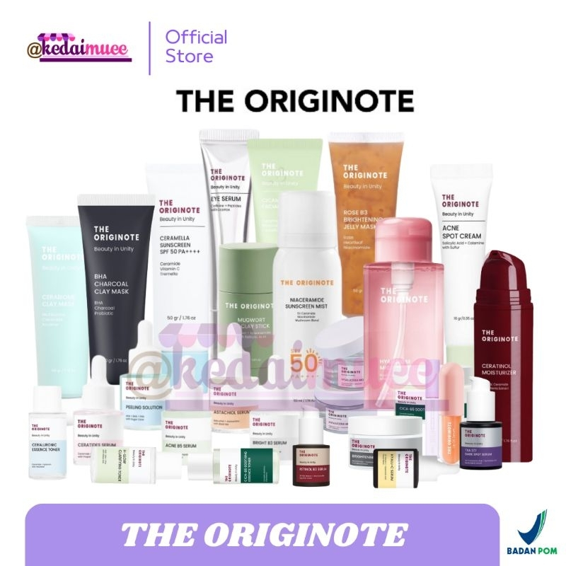 The Originote Moisturizer Hyalucera Cica Brightening, Serum Originote ...