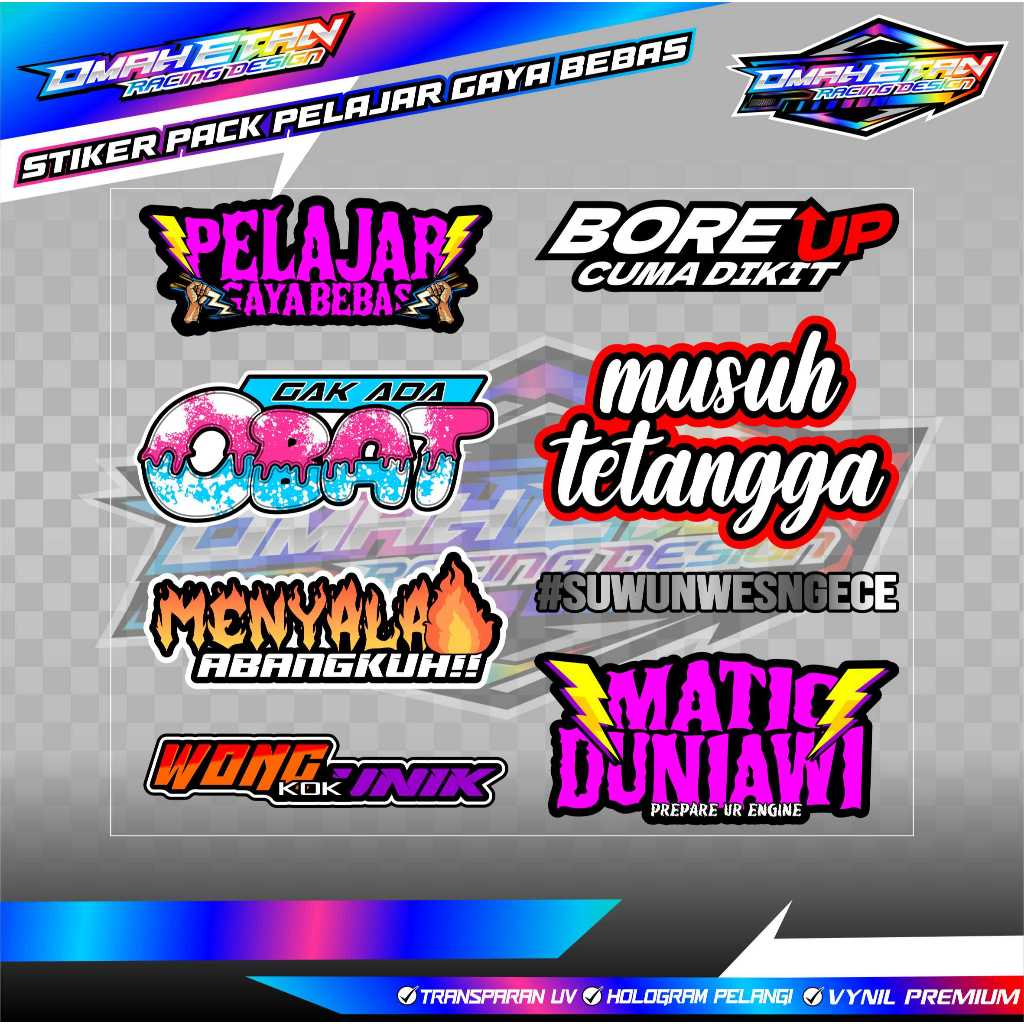 Free STYLE STUDENT STICKER PACK / VIRAL WORDS STICKER PACK / LATEST ...