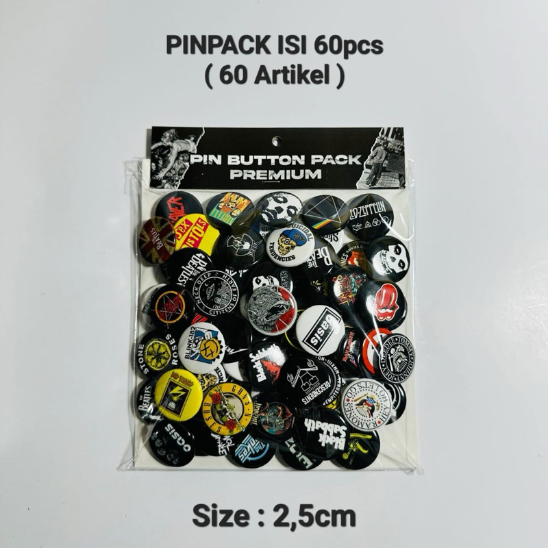 Pinpack Pin Button Music BAND BRAND BROSS Pin BEST QUALITY - Pin Button ...