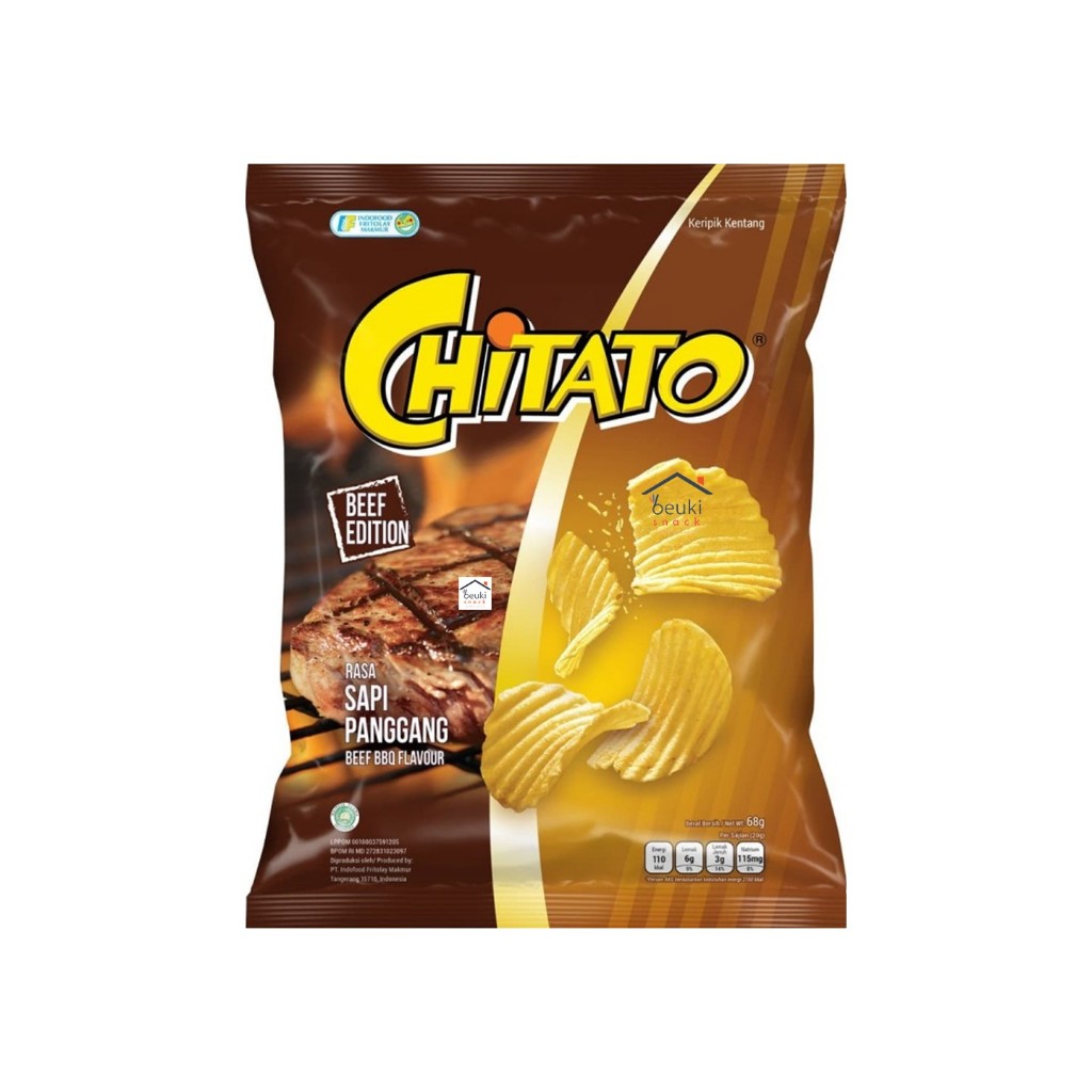 Chitato Grilled Beef Potato Chips Big Packaging | Shopee Malaysia