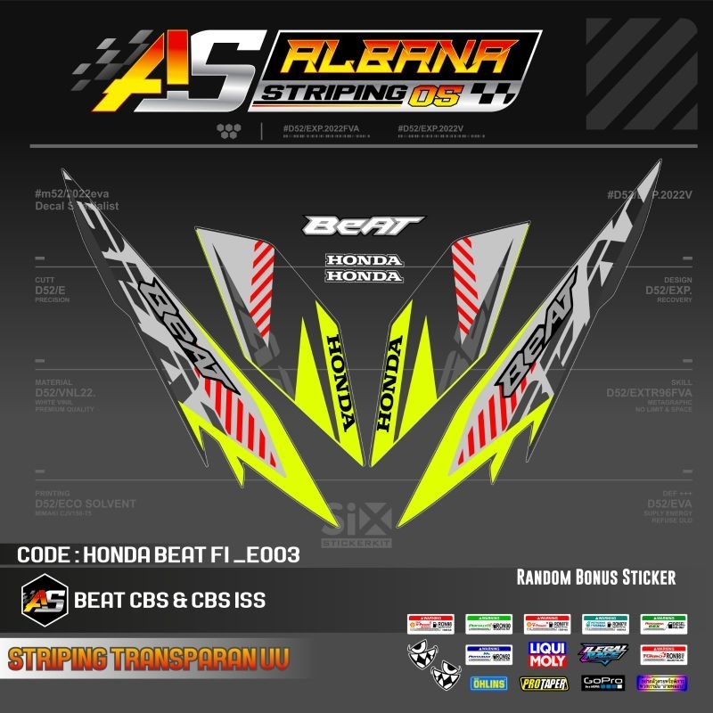 Beat CBS 2023 TRANSPARENT STRIPING/BEAT 2023 TRANSPARENT UV TRANSPARENT ...