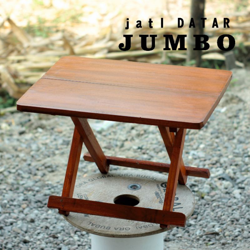KAYU Jumbo Study Table 30x40 Multipurpose Table Teak Wood Folding Table ...
