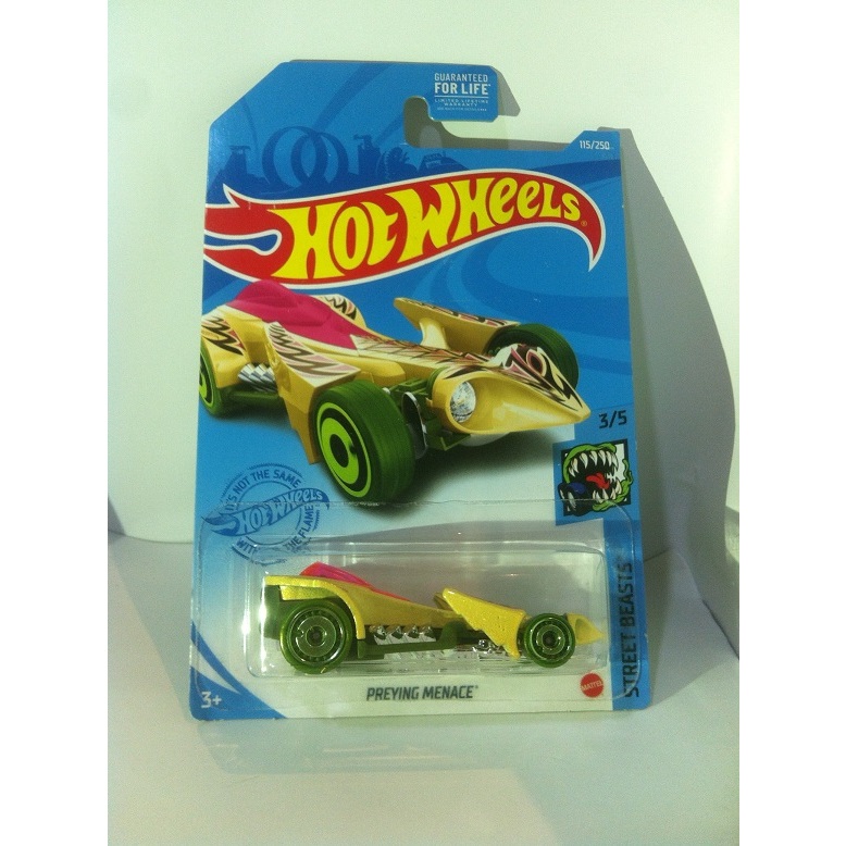 Hot Wheels. 2021 Street Beasts Mini Collection - 3. Preying Menace. Tan ...