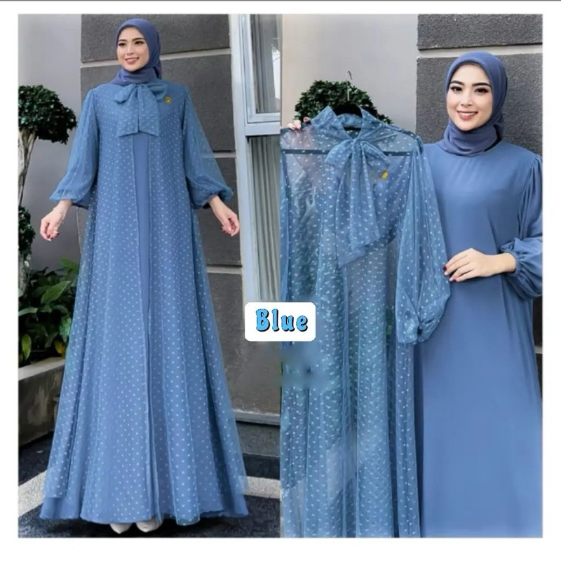 Serena set Of The Latest Women's gamis, mix tile, dull furring dress ...