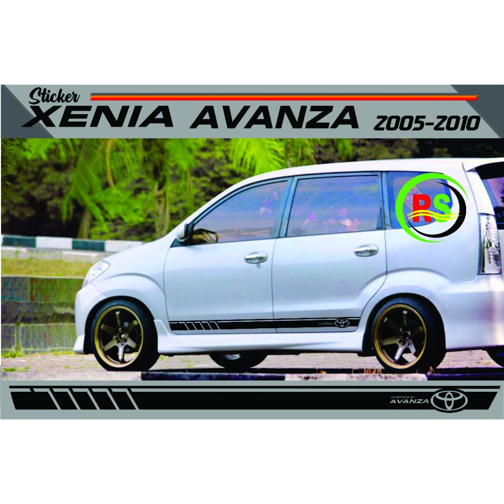 Old avanza xenia cutting Sticker. List of old avanza xenia car bodies ...
