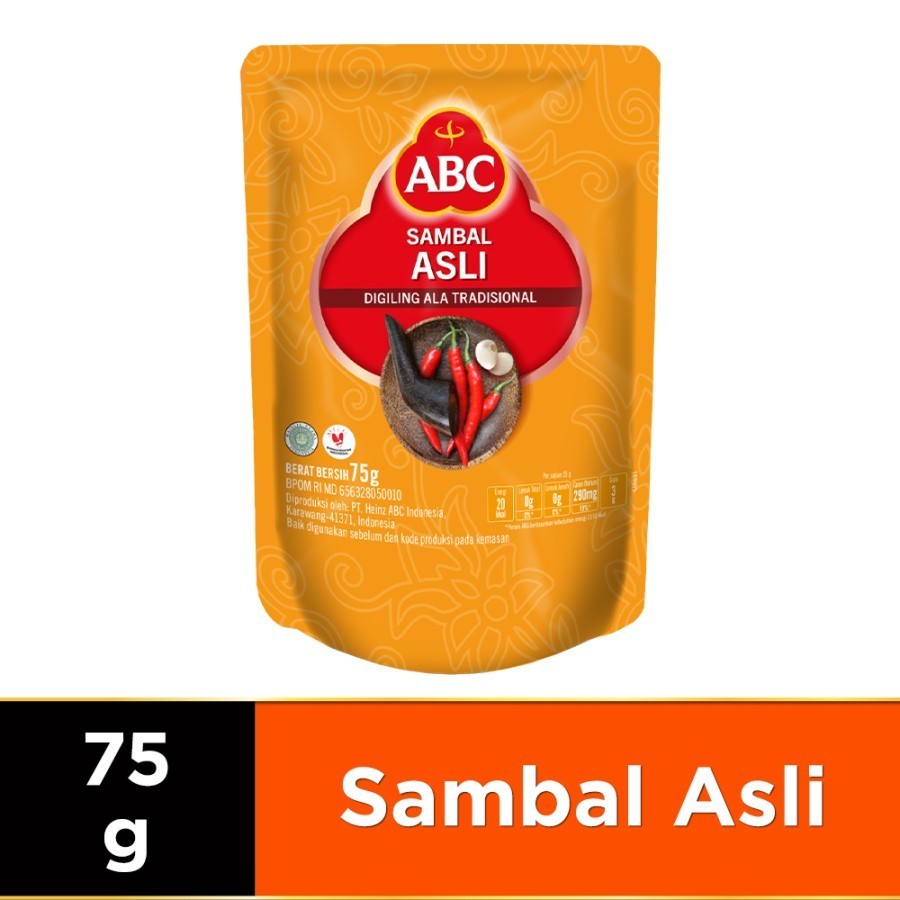 Abc Chili Sauce Pouch 75 grams | Shopee Malaysia