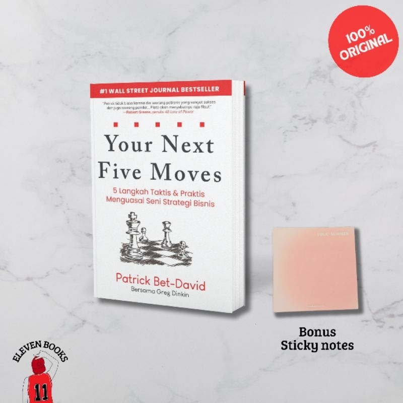 Original Book Your Next Five Moves - Patrick Bet-David (Renebook ...
