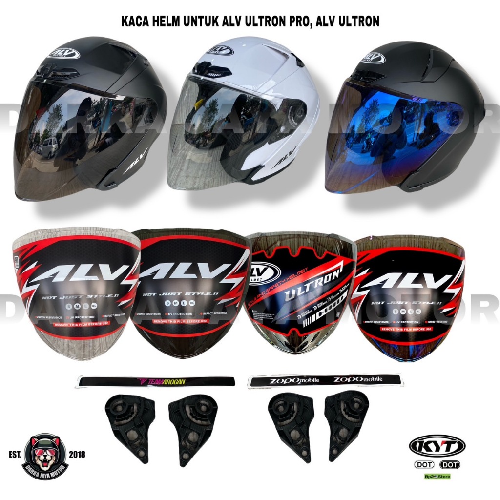 Alv ULTRON GLASS / ALV ULTRON PRO / ALV GENOS VISOR | Shopee Malaysia