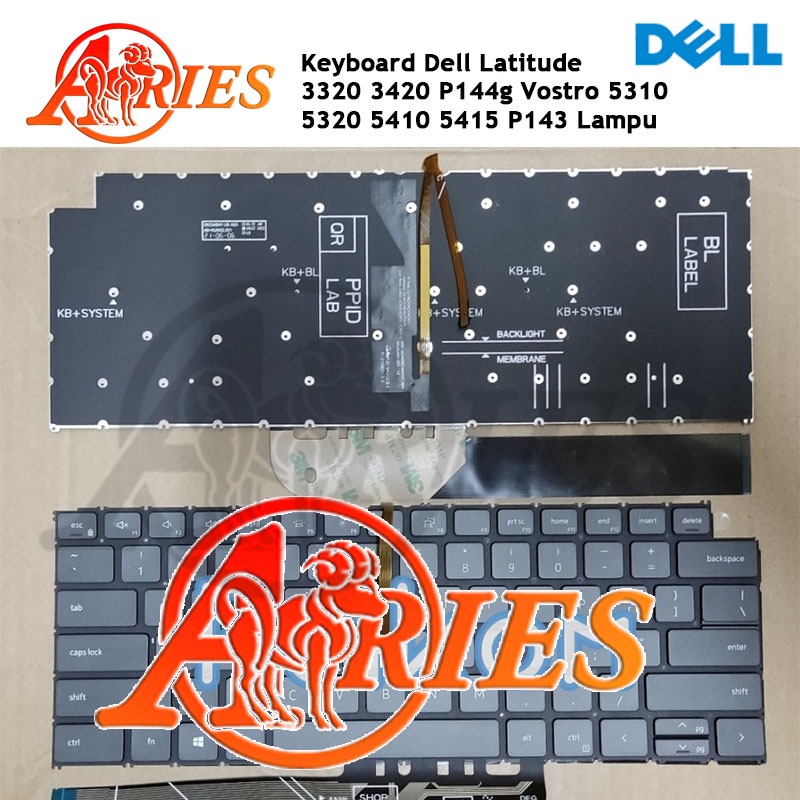 Dell Latitude Laptop Keyboard 3320 3420 P144g Vostro 5310 5410 5415 ...