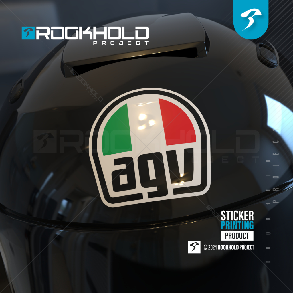 Agv Logo Sticker | Agv Logo | Print and Cut Stickers | Shopee Malaysia
