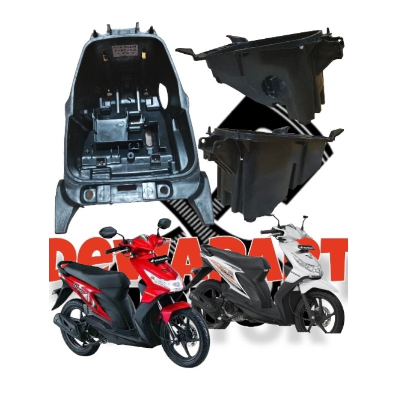 Honda beat carburetor trunk seat Box 2008-2009-2010-2011-2012 OLD ...
