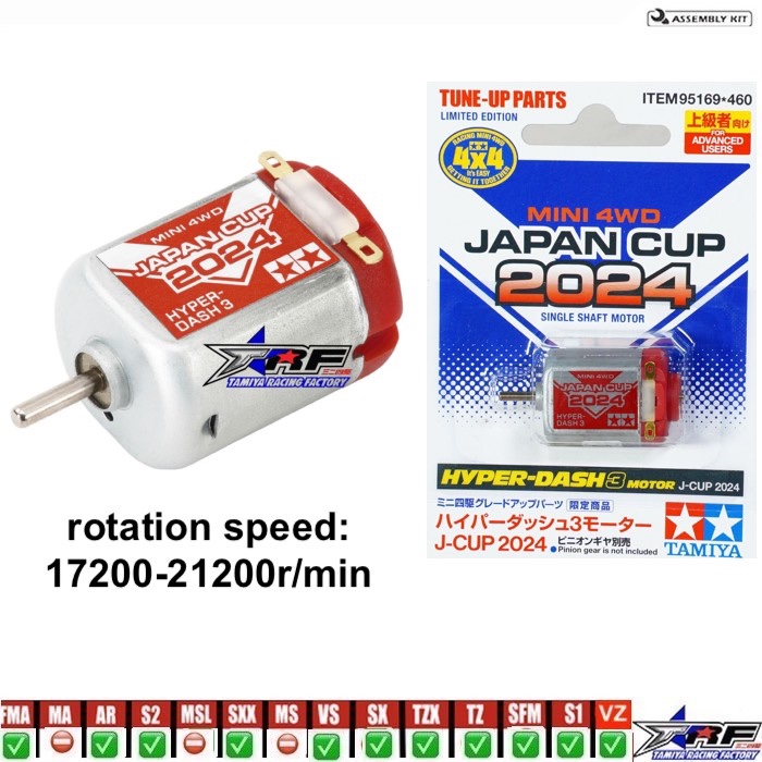 Tamiya 95169 HYPER-DASH 3 J-CUP MOTORCYCLE 2024 | Shopee Malaysia