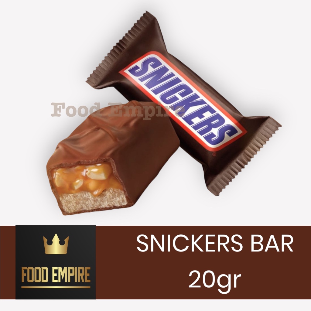 Snickers Chocolate Bar 20 Grams | Mini Snicker Chocolate | Chocolate | Shopee Malaysia