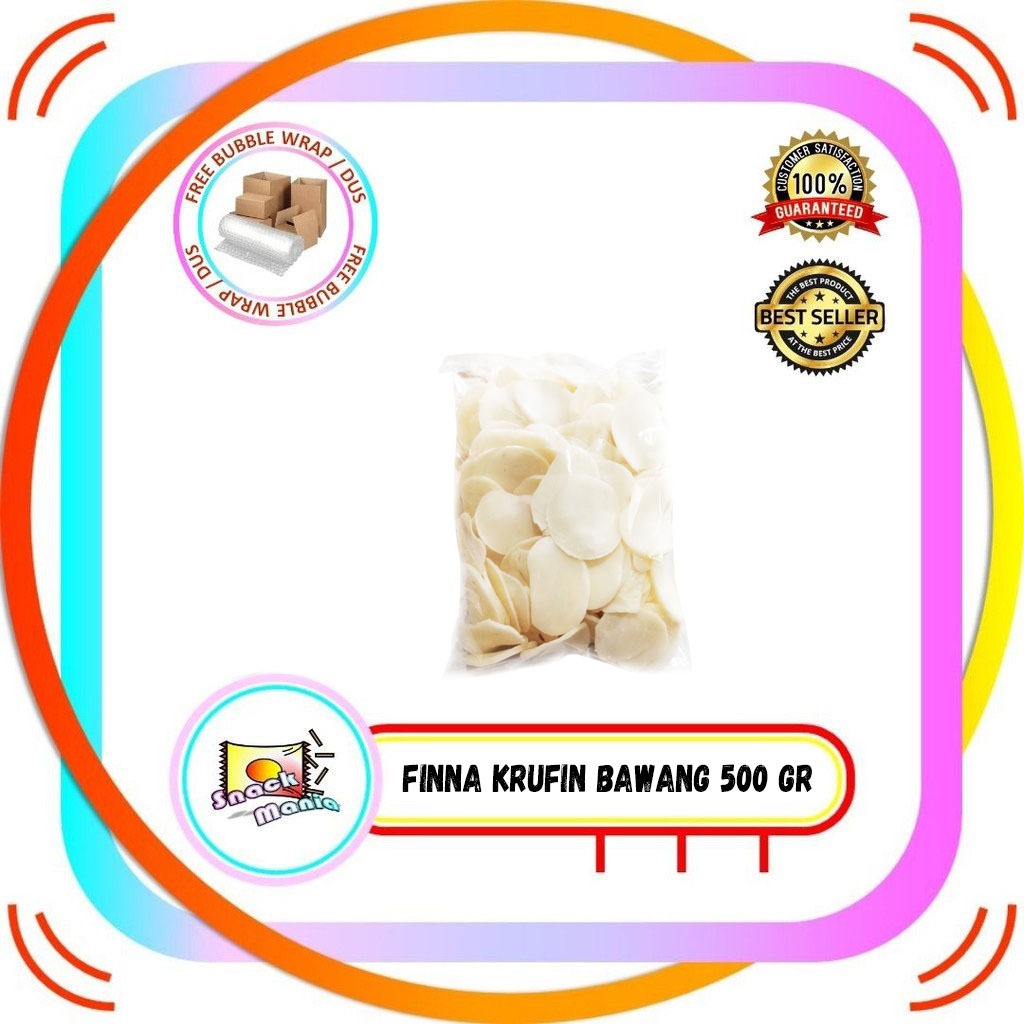 Finna Crackers KRUFIN Onion Crackers 500 gr | Shopee Malaysia