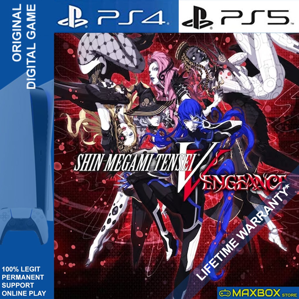 Shin Megami Tensei V: Vengeance PS4 PS5 Digital Game | Shopee Malaysia