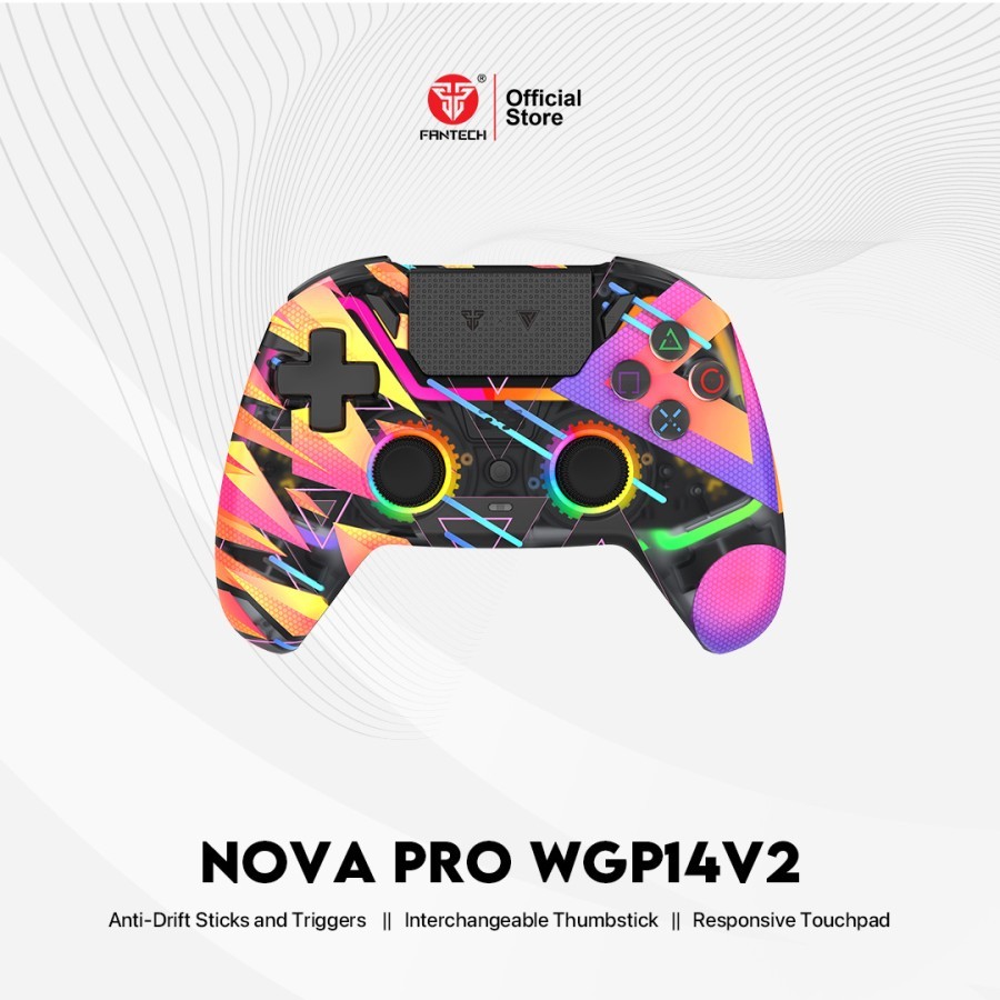 Fantech Gamepad Wireless Hall Effect NOVA WGP14 for PS4 PC Android ...
