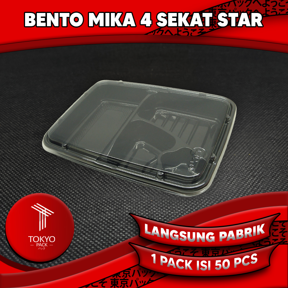 Mika Bento 4-star Bulkhead - 4-star Lunch Box - Mika Bulkhead Bento ...