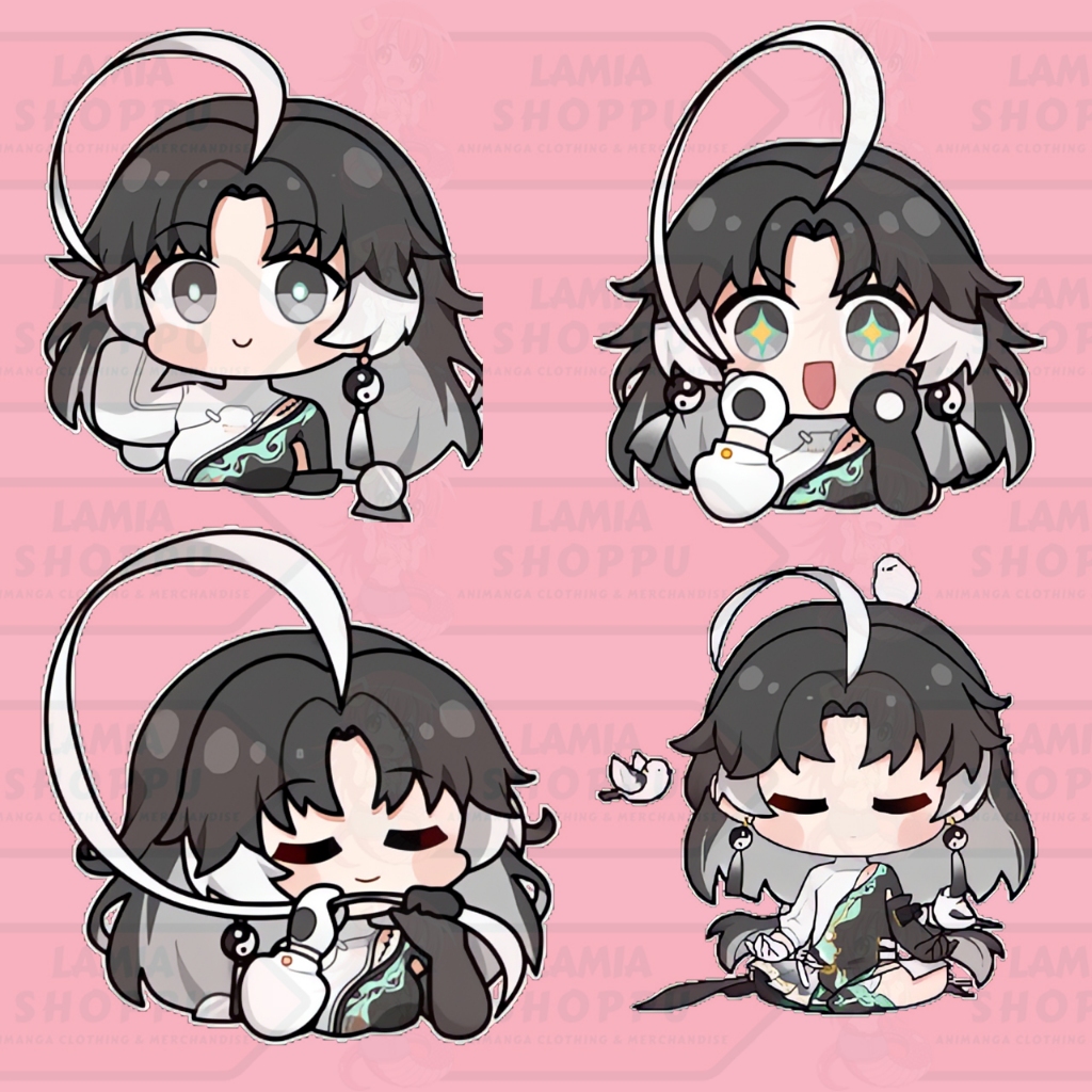 Wuthering Waves Jianxin Chibi Sticker | Jianxin WuWa Sticker | Shopee ...