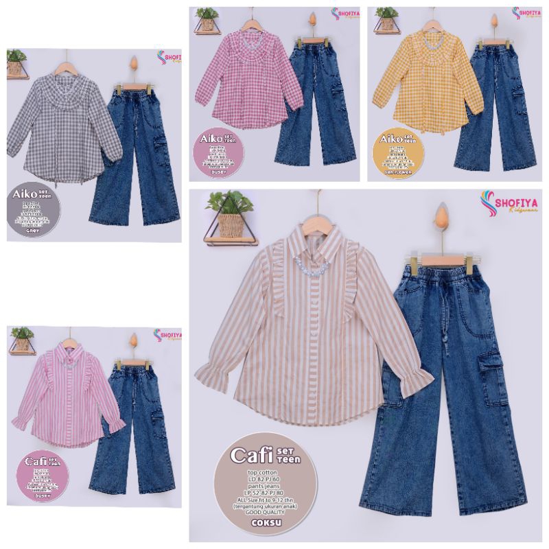 Bela Set Teen Kids (Top & Pant) || Original Labeled KIDS | Shopee Malaysia