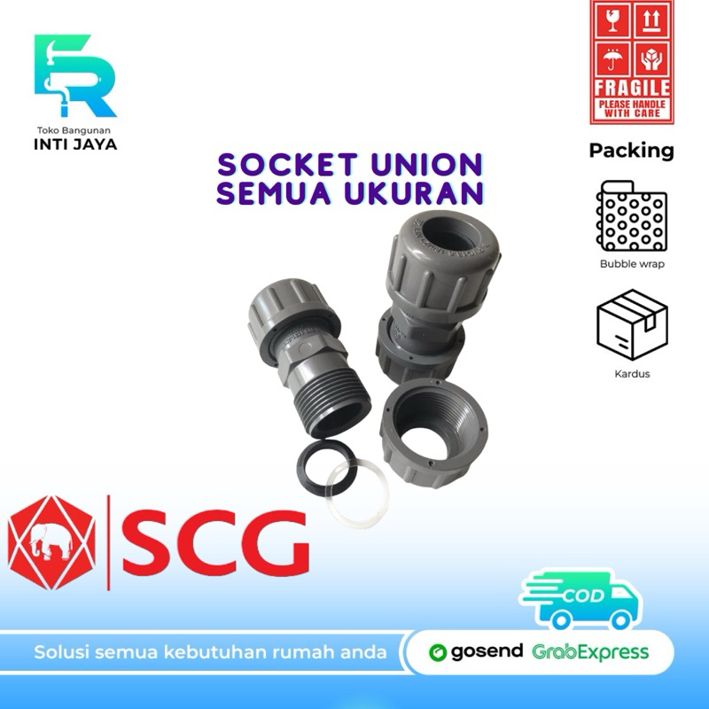 Socket Union AW SCG All Pipe Connection Sizes | Shopee Malaysia