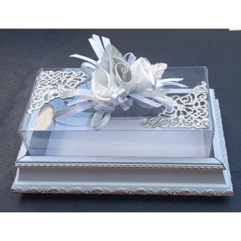 Box Mahar Mas Kawin elegant white gold cash | Shopee Malaysia