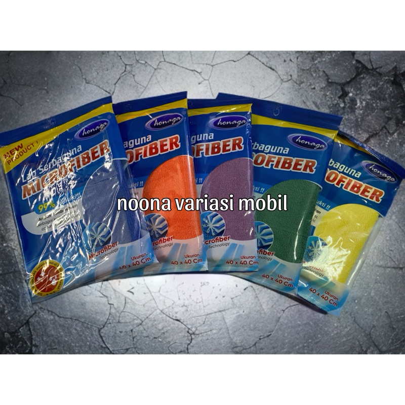 New Packaging honaga microfiber cloth, multi-purpose cloth, 40cm x 40cm ...