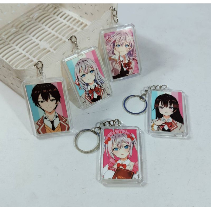 GANTUNGAN Anime Keychain Tokidoki Bosotto Russia-go de Dereru Tonari no ...