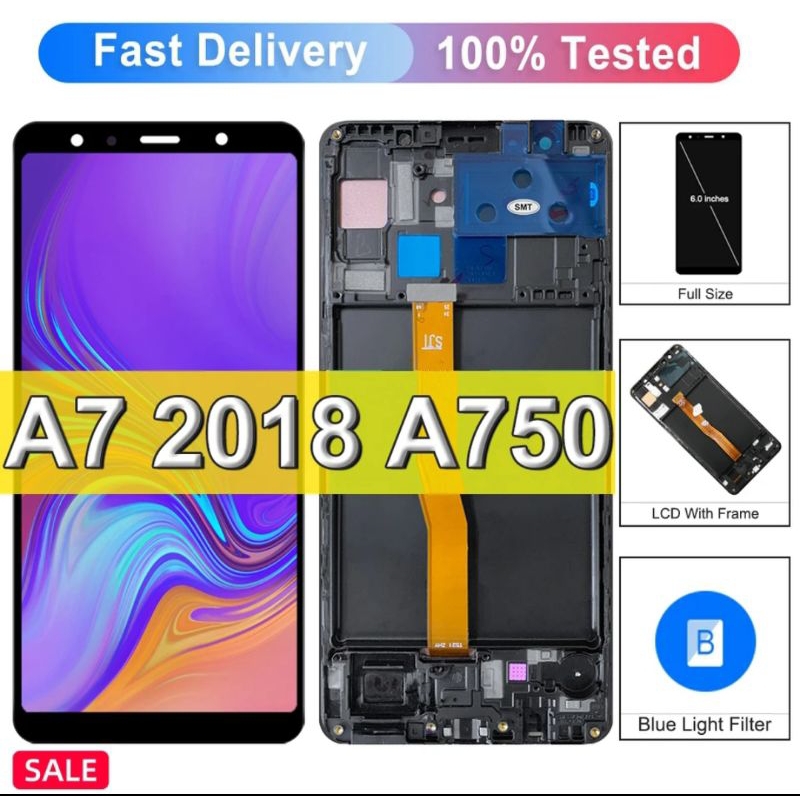 Samsung A7 2018 / A750 ORIGINAL OLED TOUCHSCREEN LCD | Shopee Malaysia