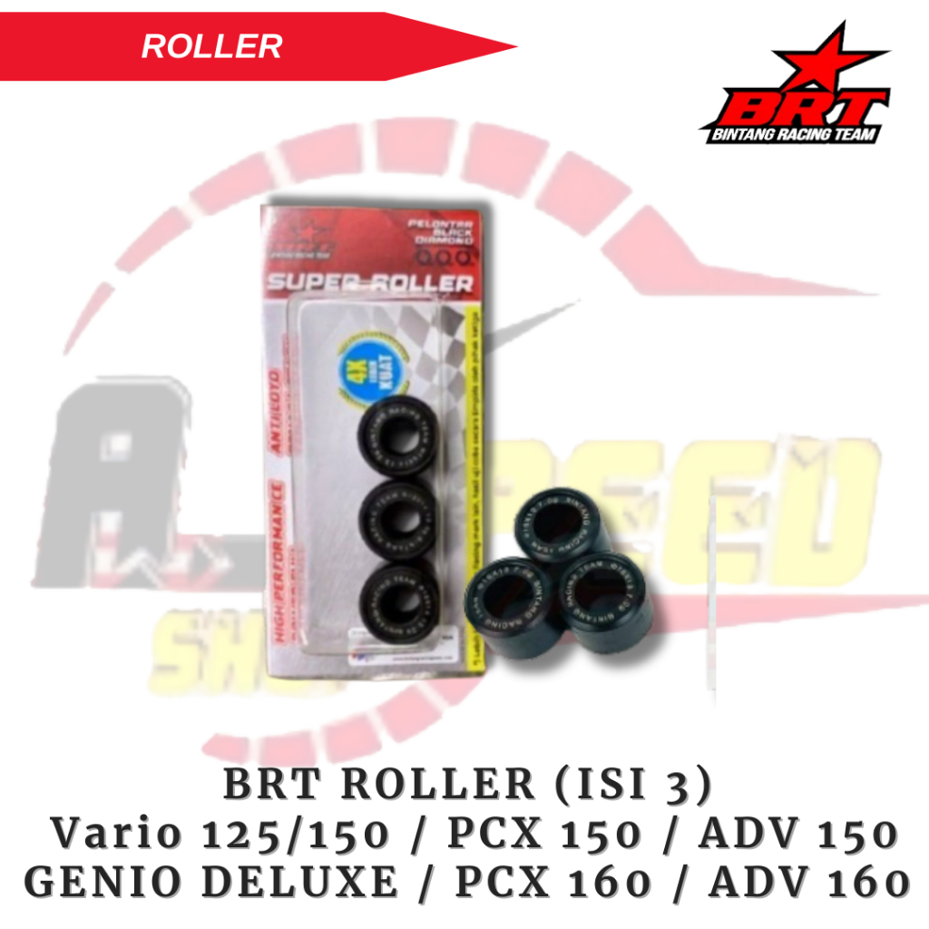Brt Super Roller (Contains 3 pieces) Black Diamond Vario 125 / Vario ...