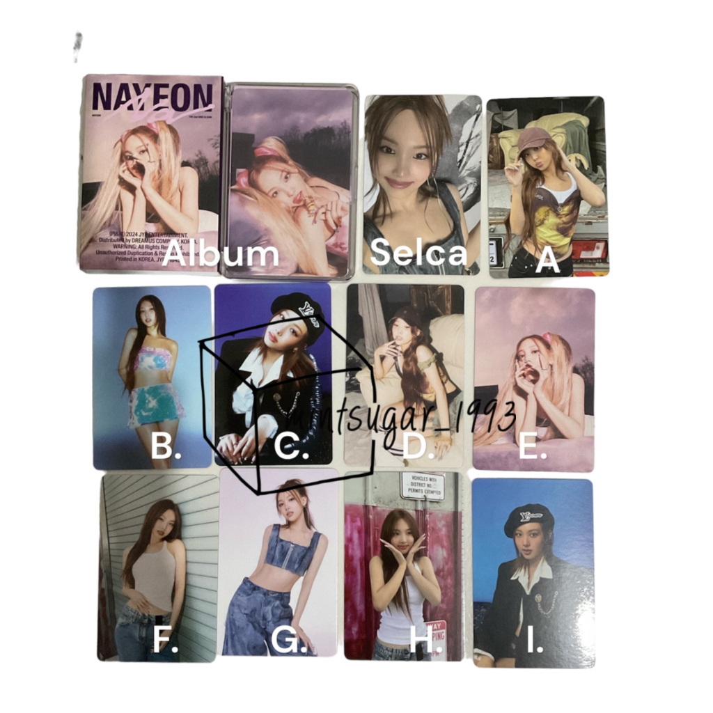 Nayeon - 2nd Mini Album [ NA ] PLATFORM ver NEMOZ ver solo albums twice photocard | Shopee Malaysia