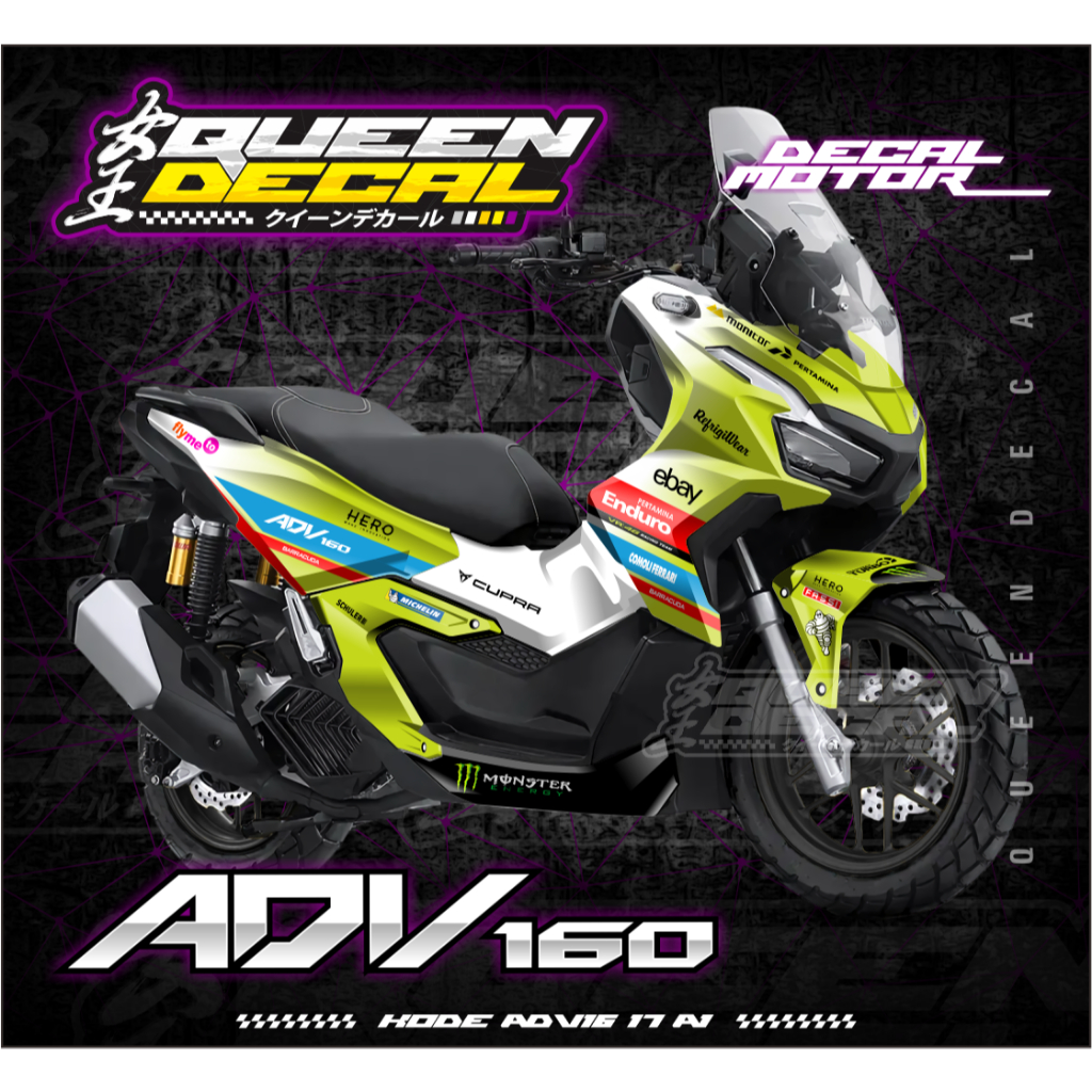 Decal Full Body ADV160 Special Edition/Sticker Full Body Special Design ...