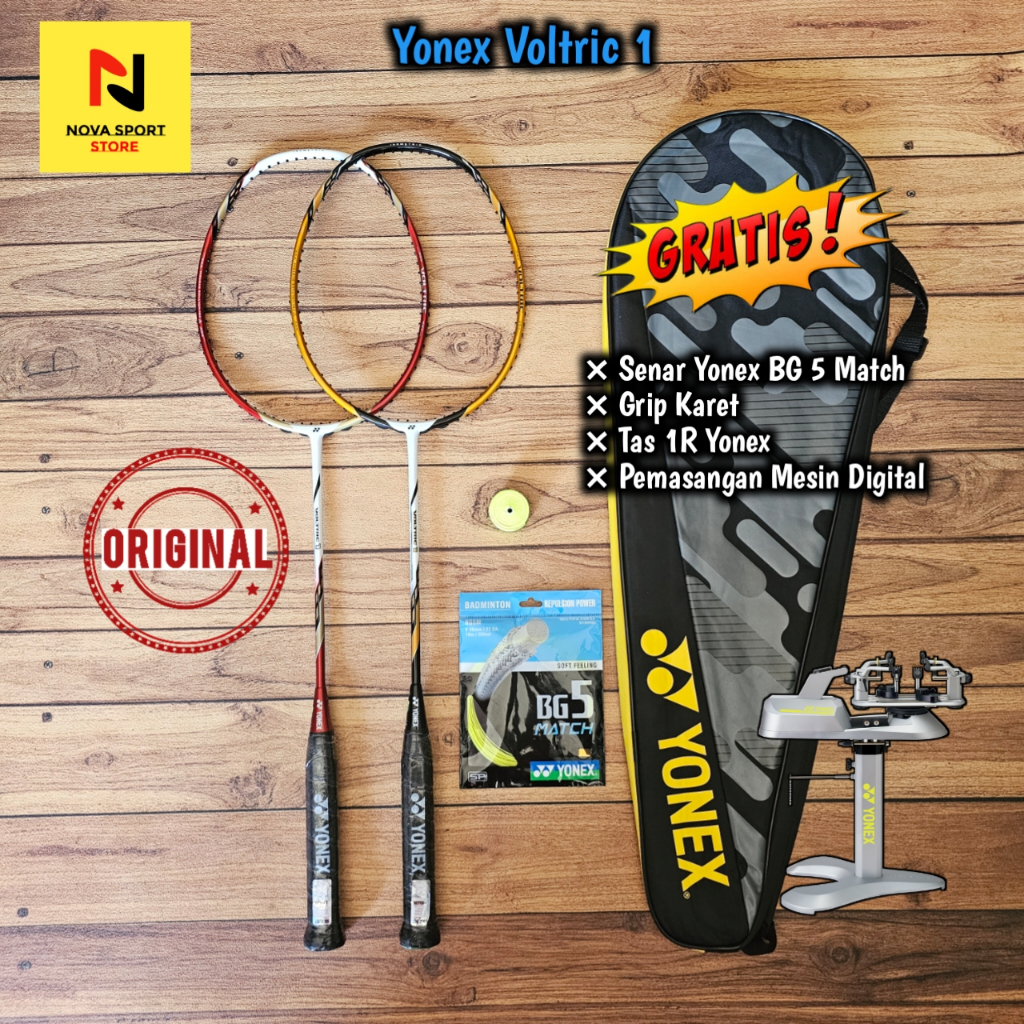 Yonex Voltric Badminton Racket 1 | Shopee Malaysia
