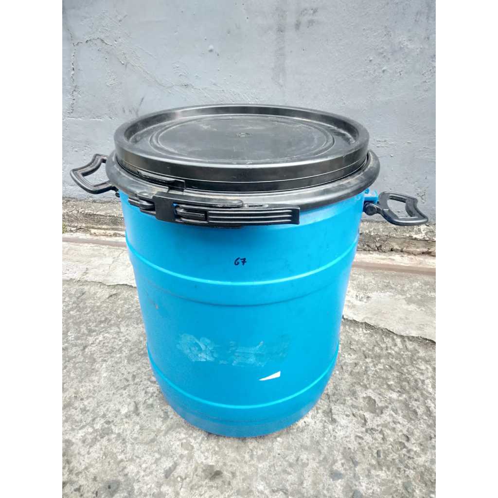 40 Liter Plastic Drum / 40 Liter Drum / 40 Liter Trash Can | Shopee ...