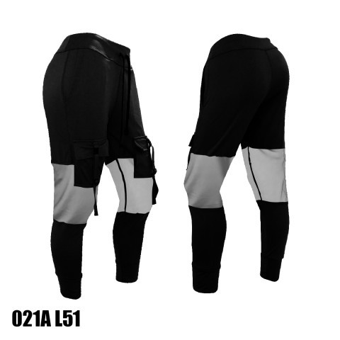 Jogger Color Combination Front Pocket AL51 by Sixpack | Shopee Malaysia