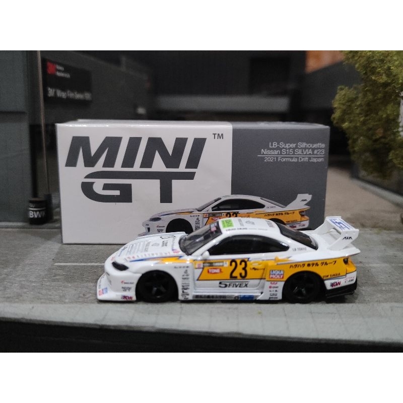 Mini GT 434 LB Super Silhouette Nissan Silvia S15 Formula Drift Japan ...