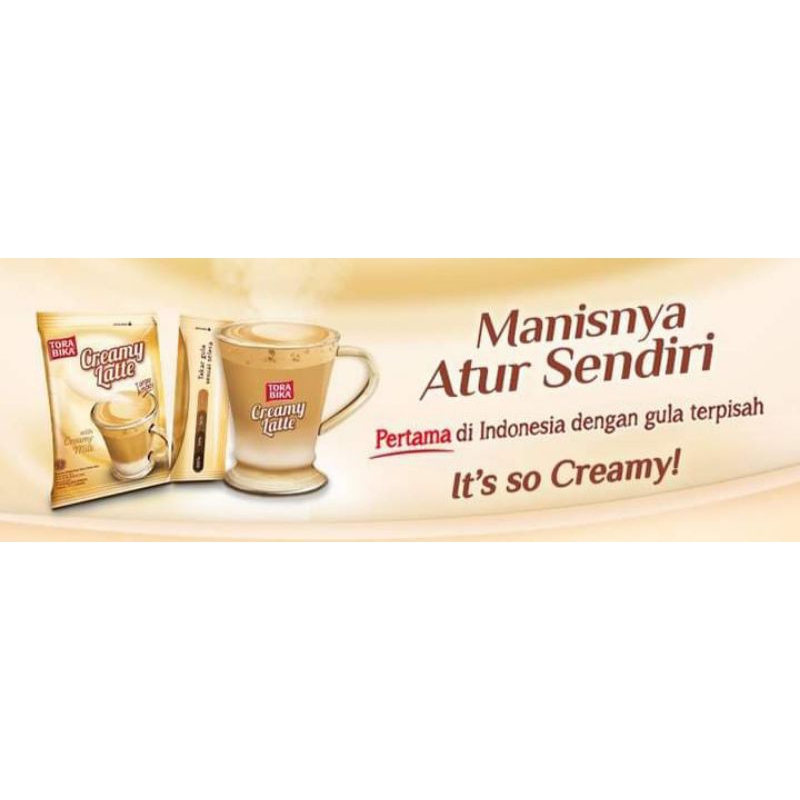 Torabika Creamy Latte 1 Sachet 23g | Shopee Malaysia
