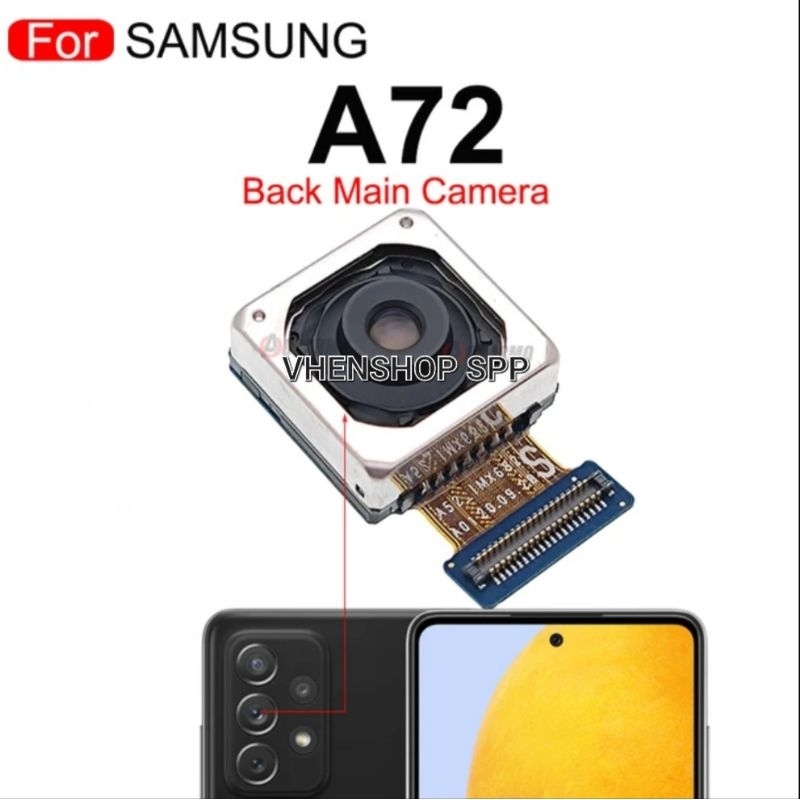 Rear CAMERA Main CAMERA Module SAMSUNG GALAXY A72 SM-A726 ORIGINAL ...