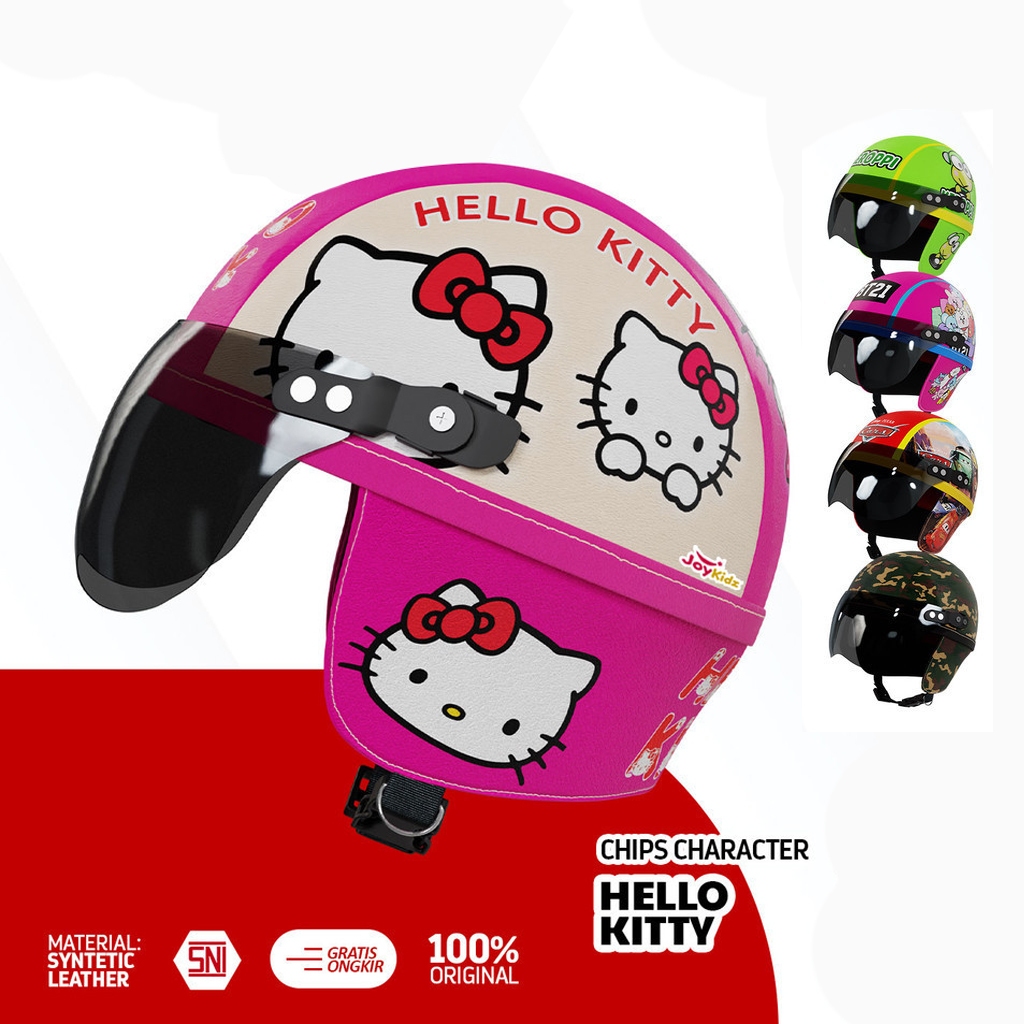 Helmet for Girls Ages 1 2 3 4 Years Retro Junior Light Character Cute ...