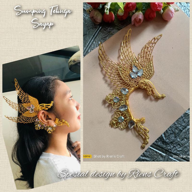 Sumping Ears/earpieces (olivia) | Shopee Malaysia