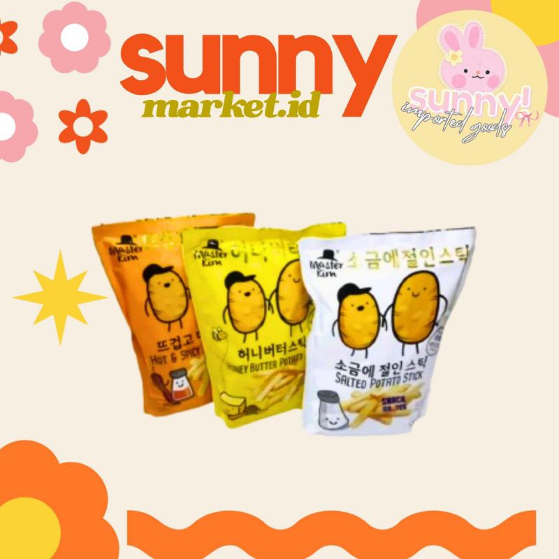 Sunnymarket - POTATO STICK MASTER KIM POTATO STICK HOT & SPICY SALTED ...